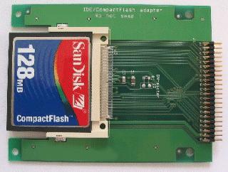 IDE till compact flash adapter 44 pin kablage - ICD